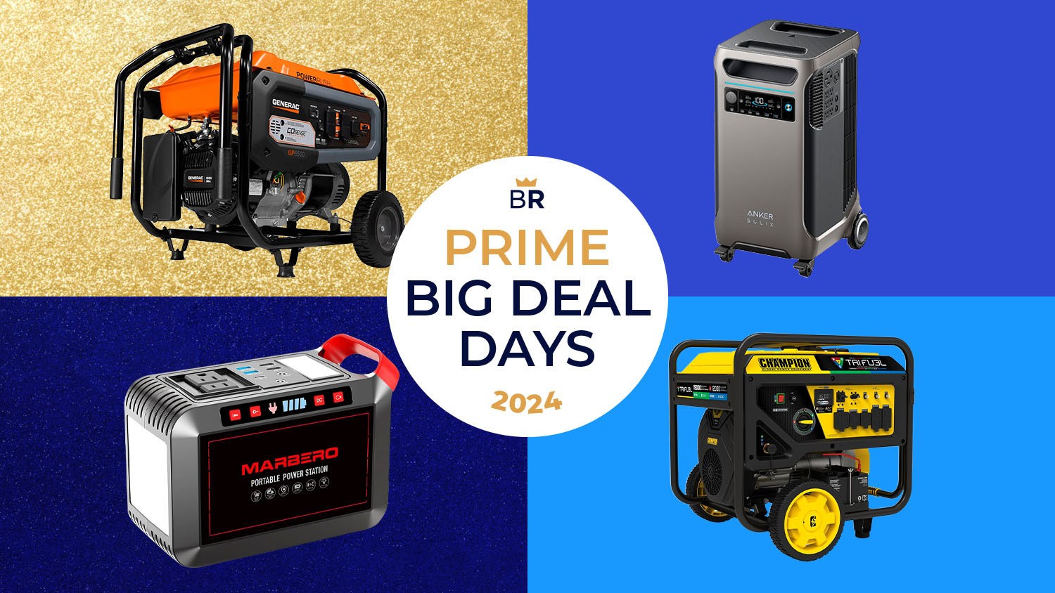 Generators are hugely discounted for October Prime Day