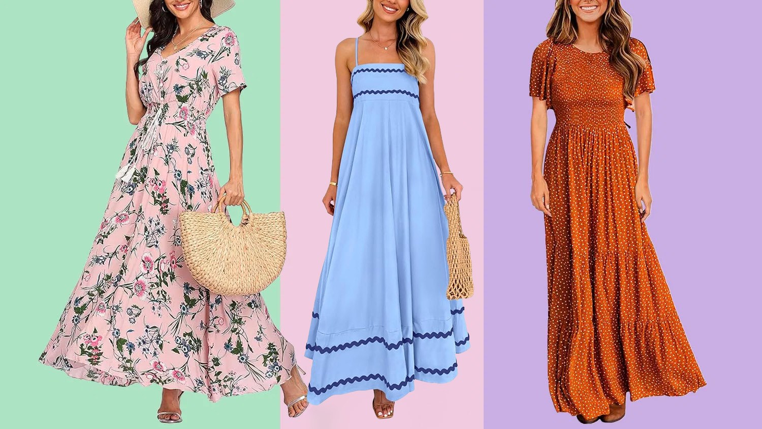 These summer maxi dresses are stylish and perfect for warm weather