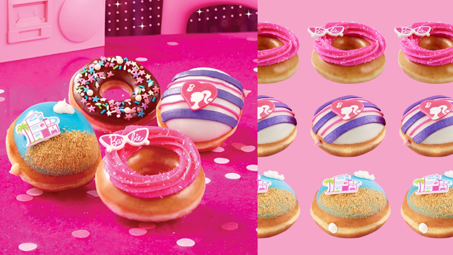 Krispy Kreme’s new Barbie Collection is almost too iconic to eat