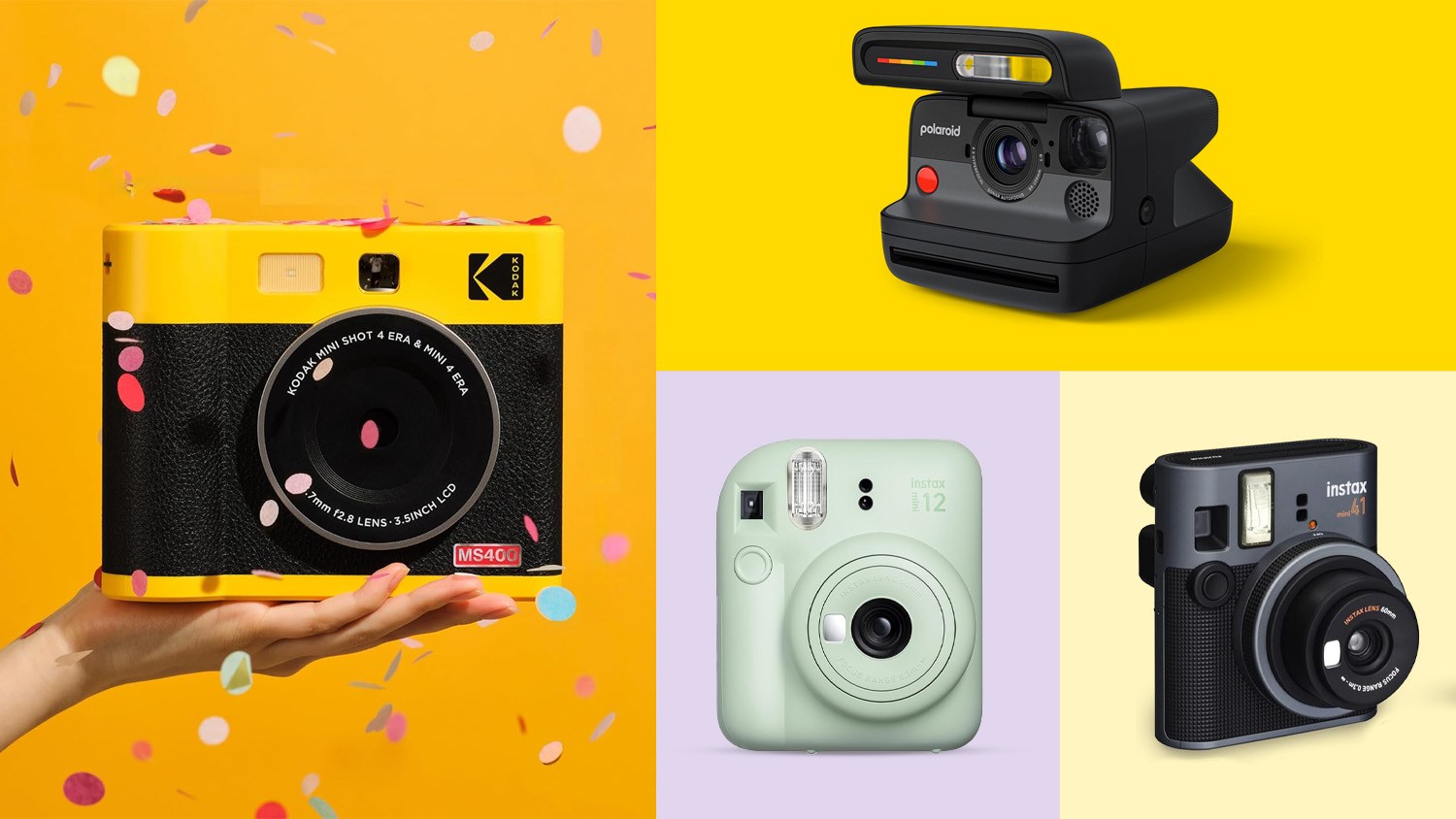 These instant-print cameras get memories in your hands again