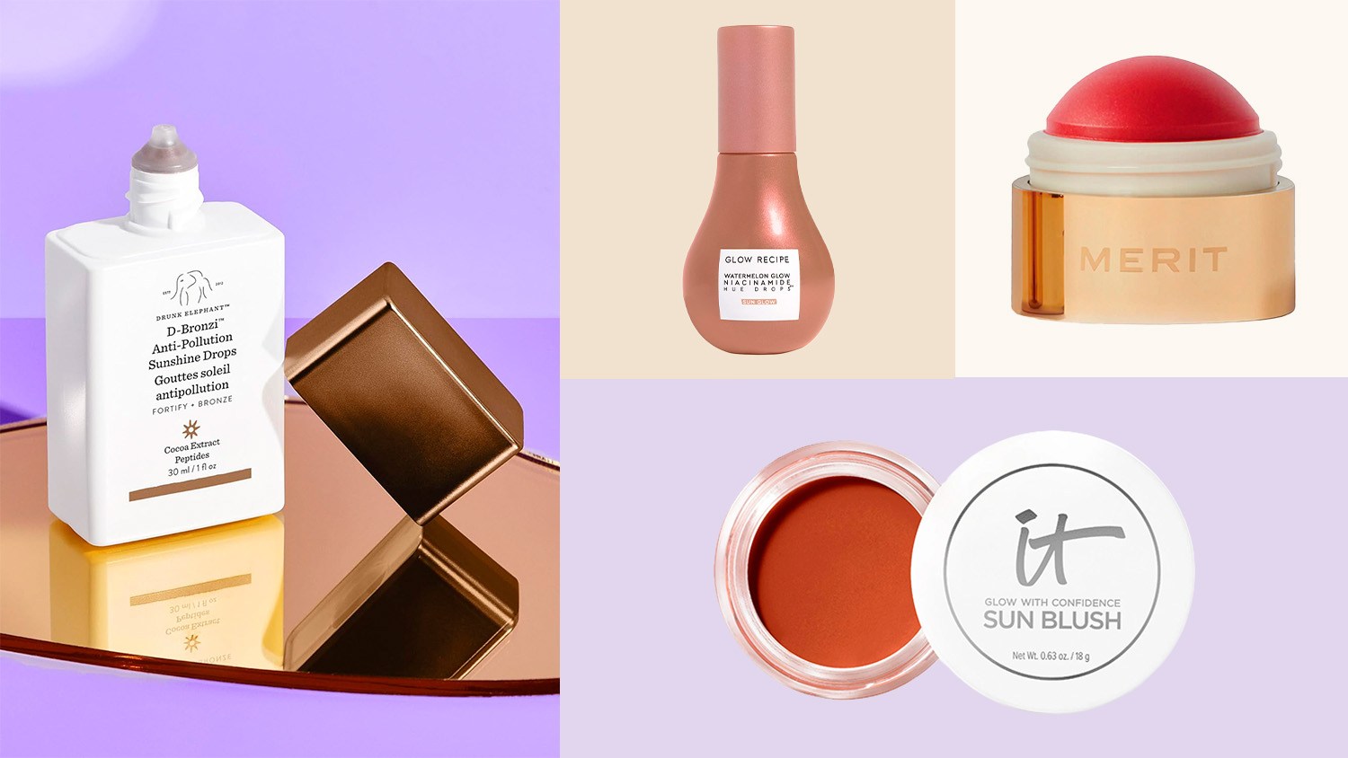 The best bronzing drops and cream blushes for a sun-kissed glow