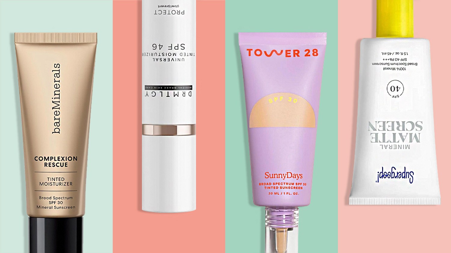 The best tinted sunscreen and SPF makeup for summer