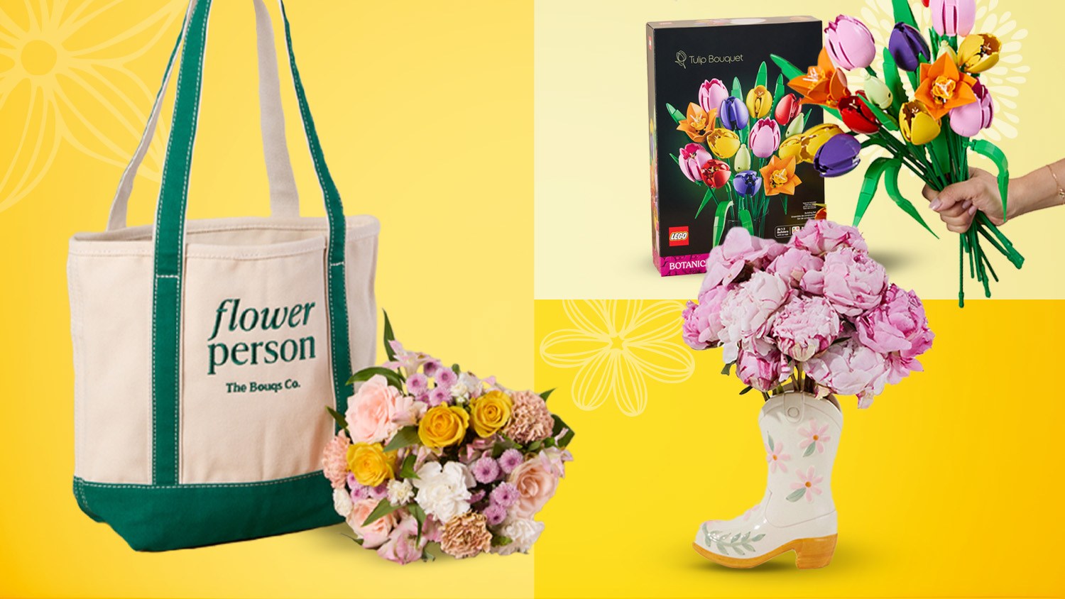 Bouqs Mother’s Day collabs: LEGO, Land’s End and more