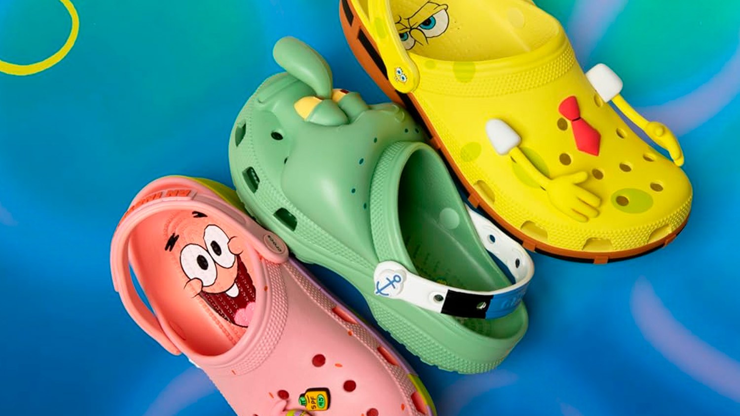 Crocs’ new viral Spongebob collab is weird enough to delight your kids