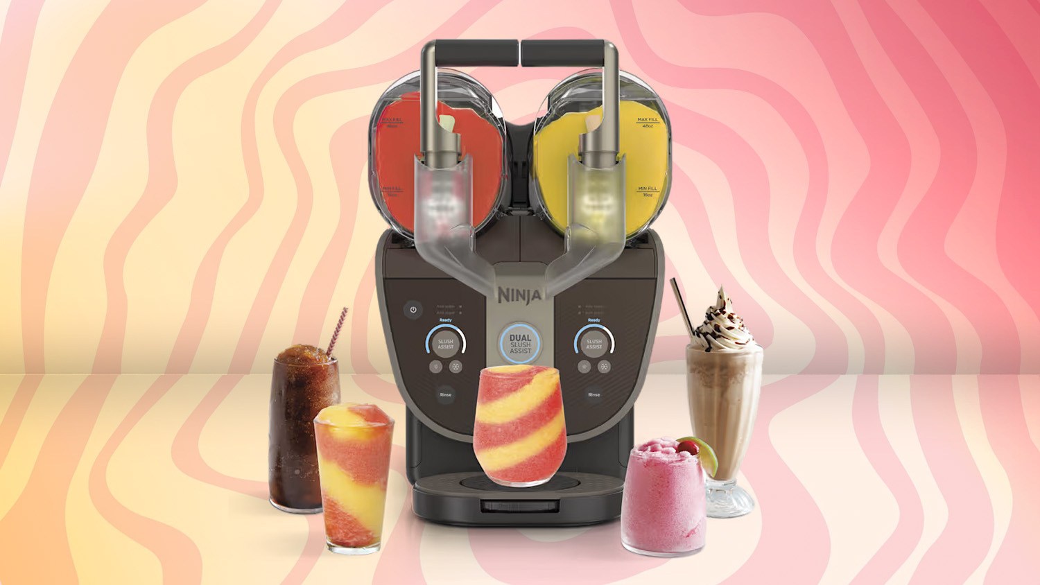 Ninja’s new SLUSHi Twist swirls two flavors and we’re sold
