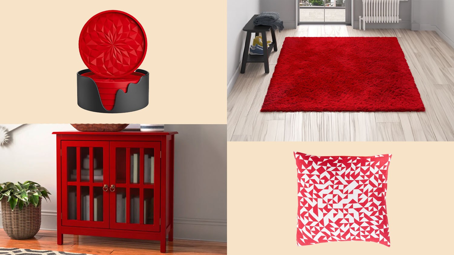 13 home decor finds that’ll help you pull off the ‘pop of red’ trend