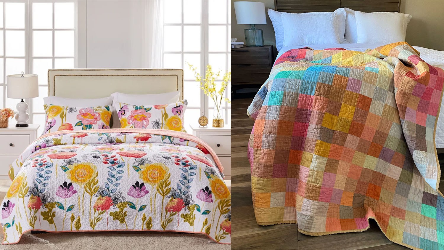 Quilts are trending this summer, and Grandma would be proud