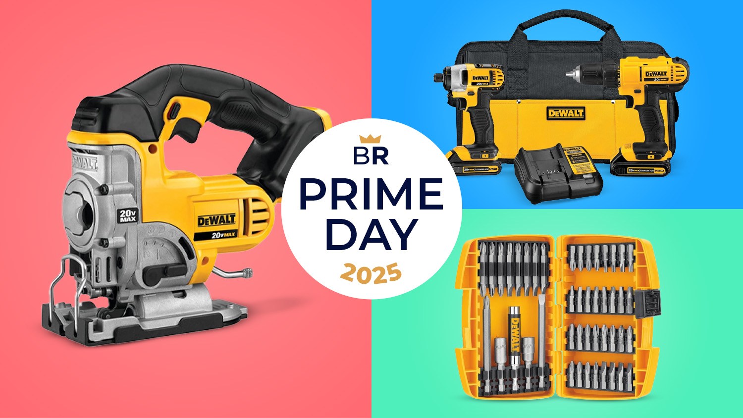 Dewalt tools are deeply discounted for Prime Day