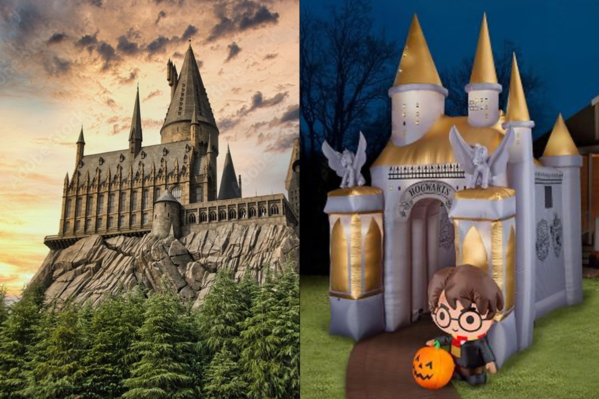 Sam’s Club is selling a giant inflatable Hogwarts Castle for Halloween