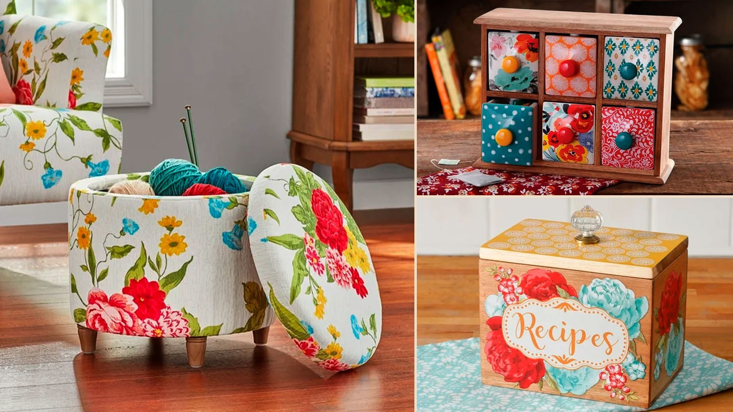 This Pioneer Woman storage solution is perfect for spring