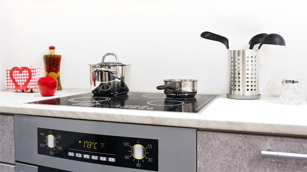 Slide-in electric range vs. drop-in electric range