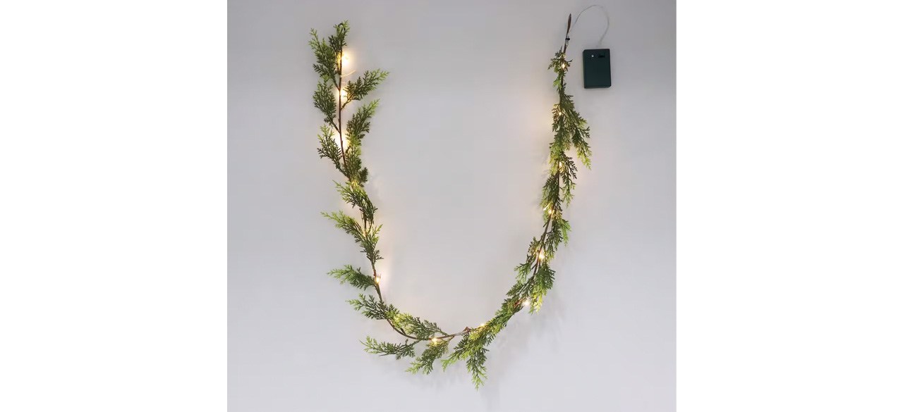 Michaels is practically giving lighted holiday wreaths and garlands ...