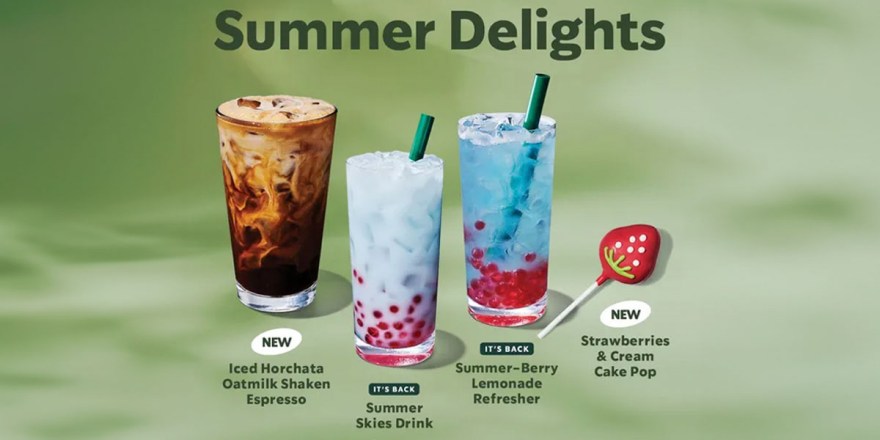 Starbucks' summer menu leaks early: here's what's new